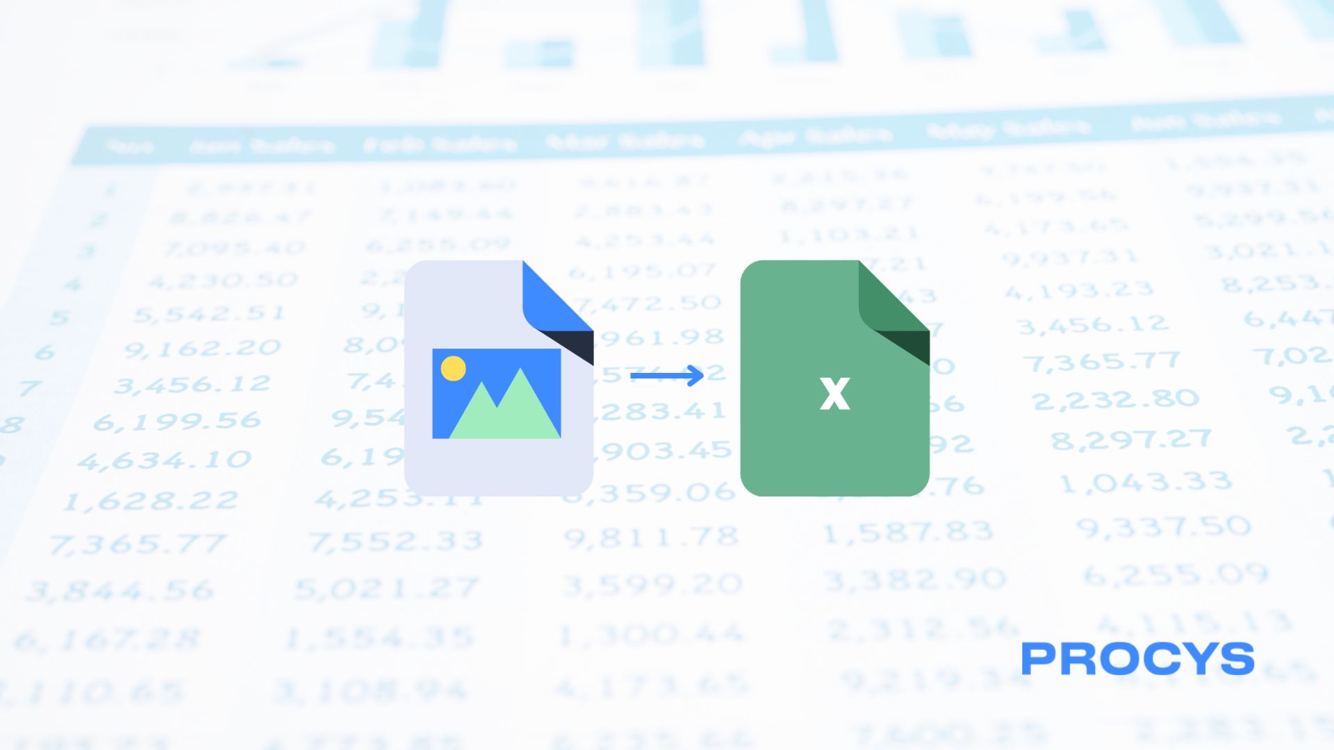 Extraction of Data from Images to Excel - Procys - Intelligent Document Processing by AI